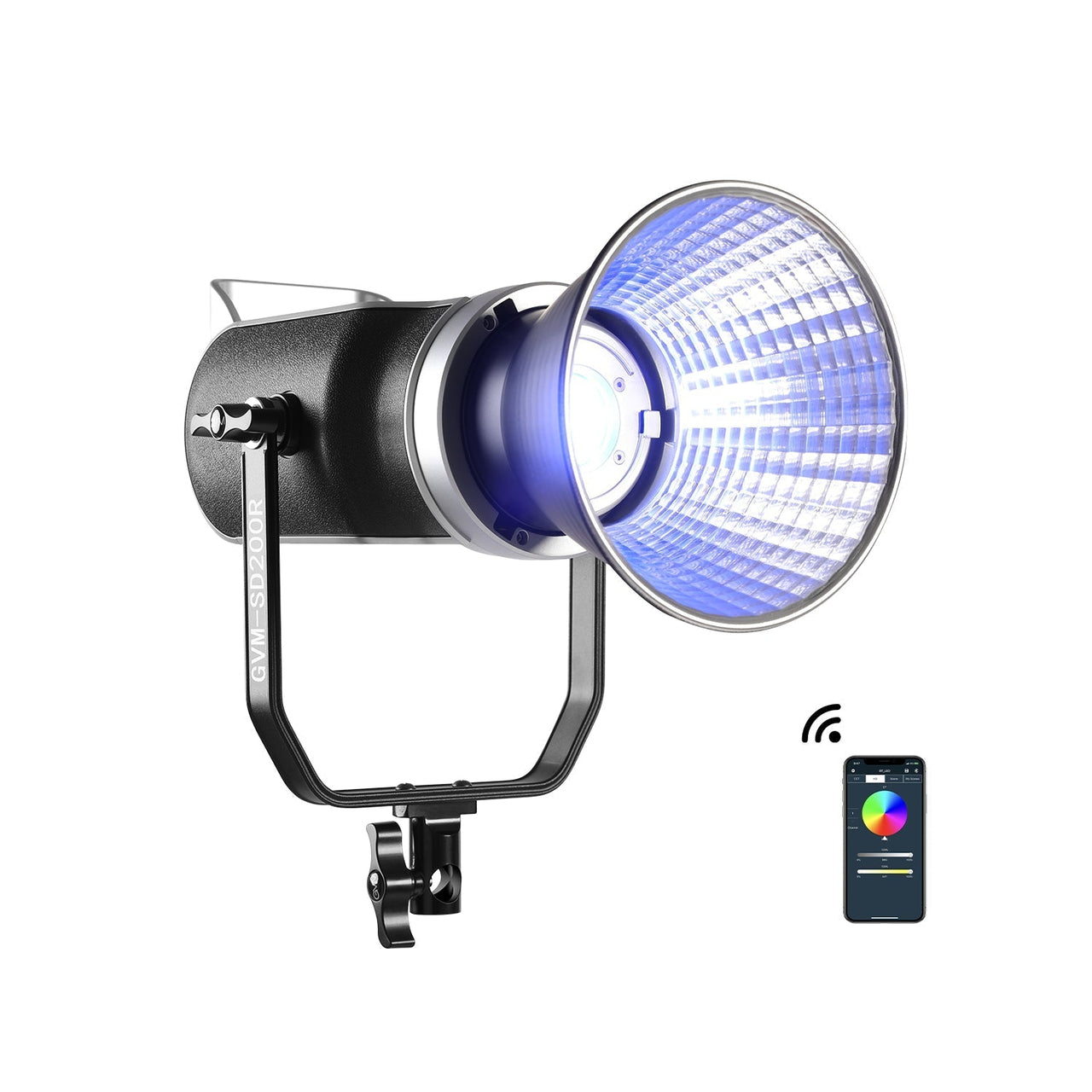 GVM SD200R RGB Bi-Color LED Video Light Monolight – HAO SHEN TECHNOLOGY ...